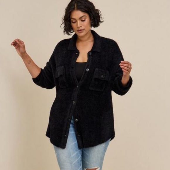 torrid | Jackets & Coats | Torrid Eyelash Shacket Sweater | Poshmark